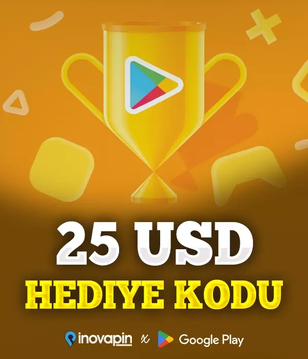 Google Play Hediye Kodu 25 USD Satın Al